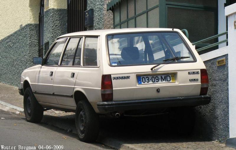 Peugeot 305 technical specifications and fuel economy